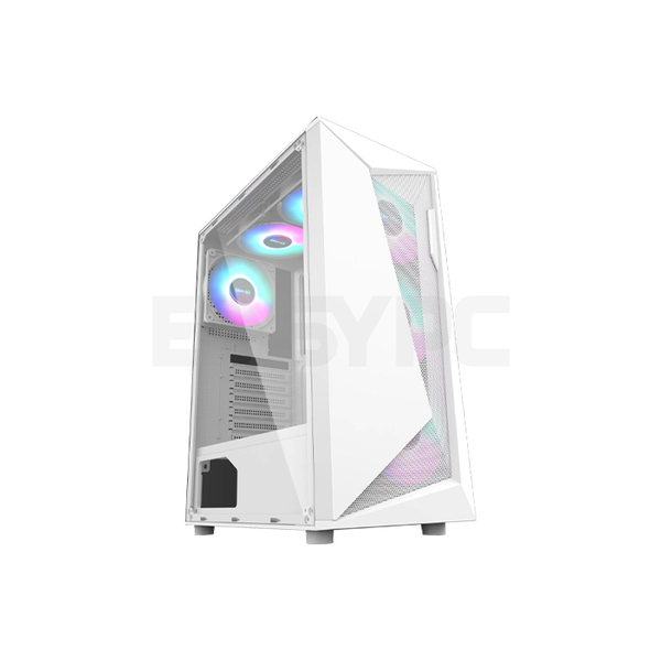 RAKK ANYAG ATX Tempered Gaming Case White – EasyPC