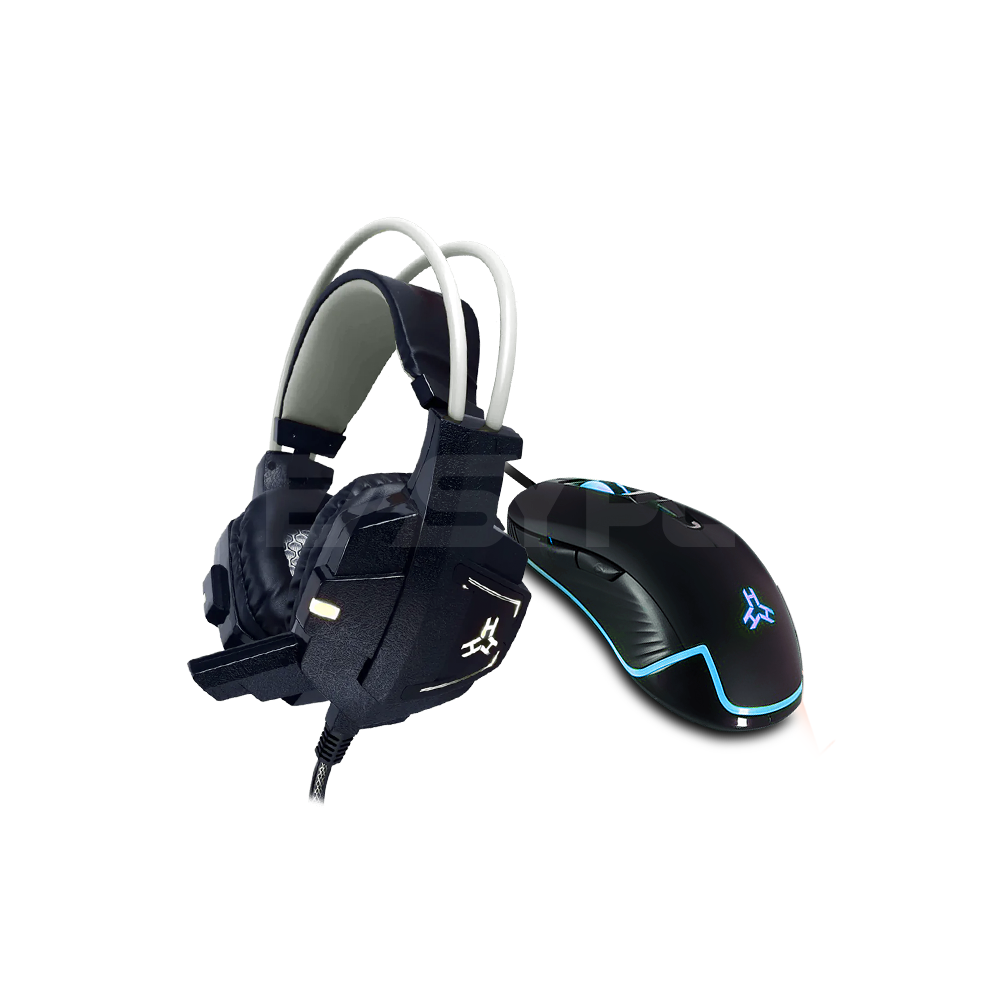 RAKK Alti Illuminated BVR Gaming Mouse + RAKK Daguob Illuminated Gamin ...