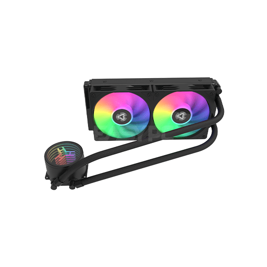 RAKK DANUM 240MM AIO CPU Liquid Cooling RGB Black – EasyPC