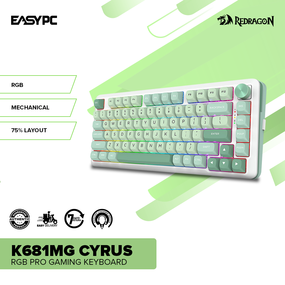 Redragon K681MG CYRUS RGB Pro Gaming Keyboard – EasyPC