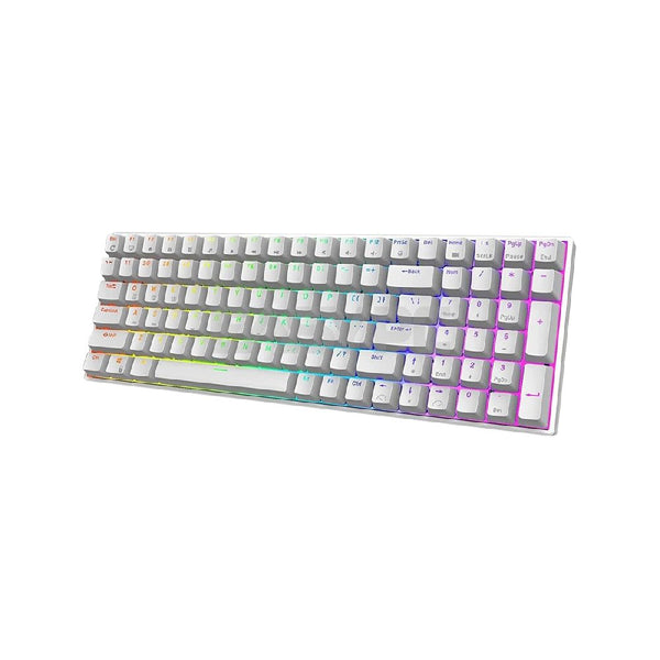 Royal Kludge RK100 Trimode Red switch Mechanical Keyboard White – EasyPC