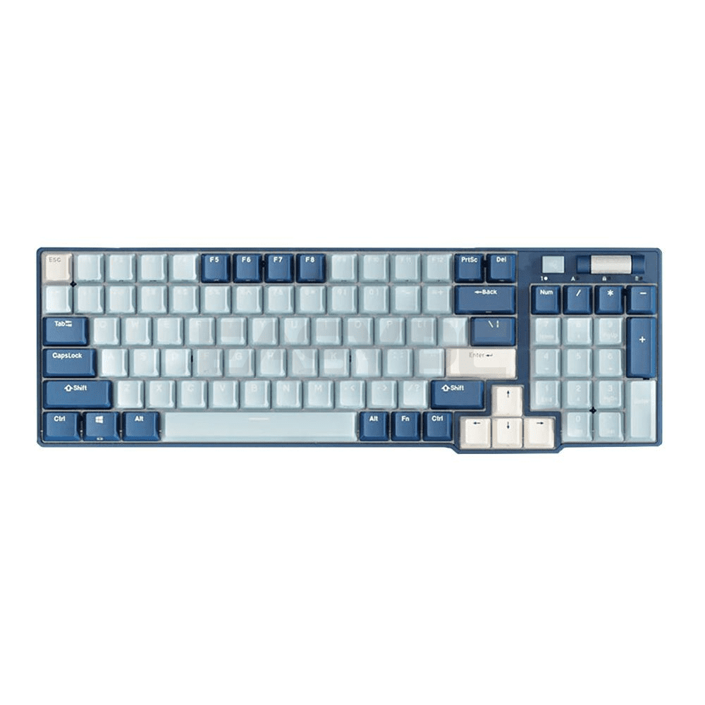 Royal Kludge RK96 Trimode Blue switch Mechanical Keyboard Forest Blue ...