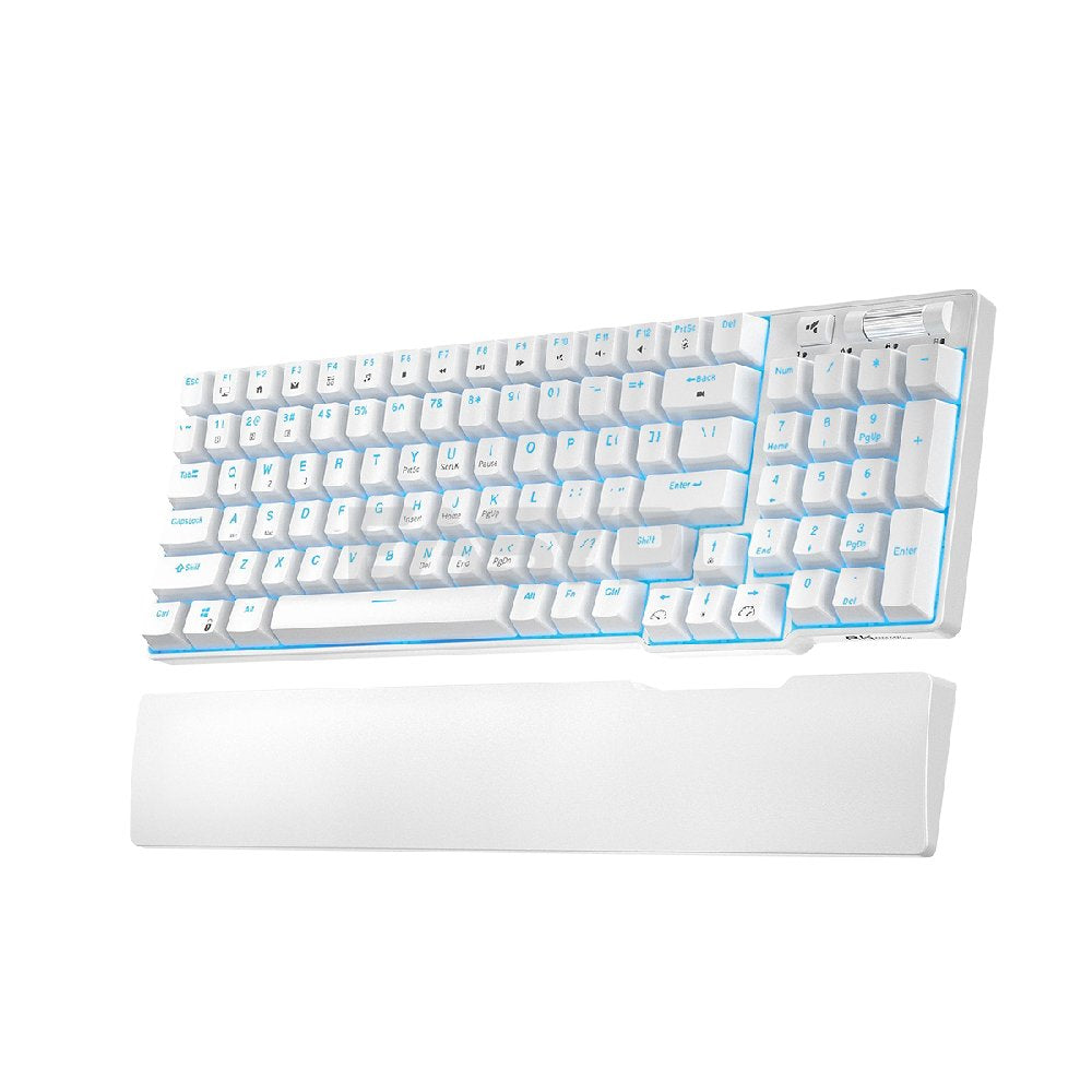 Royal Kludge RK96 Trimode Red switch Mechanical Keyboard White – EasyPC