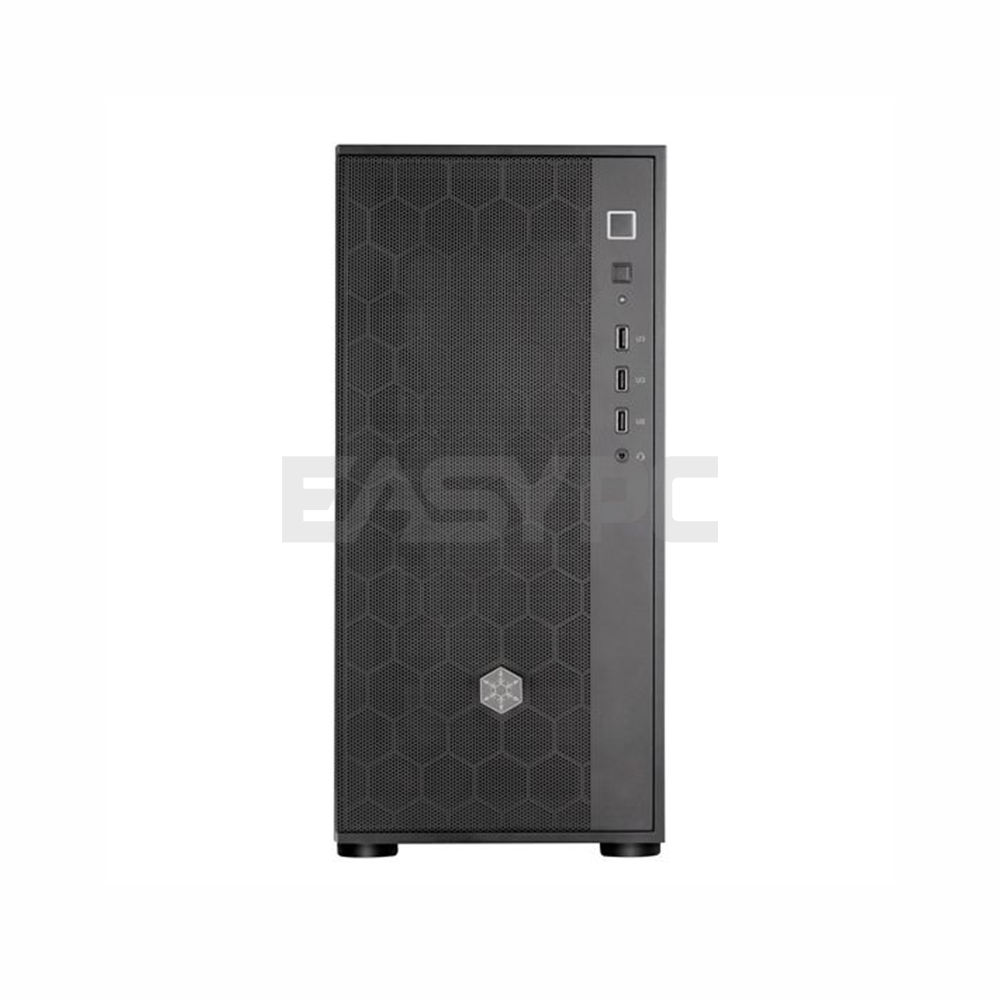 Silverstone FARA R1 V2 Mid-Tower ATX Tempered Glass Gaming PC Case Bla ...