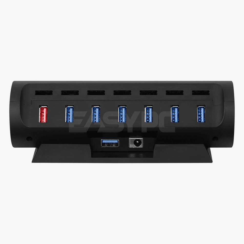 Streamplify (HUB CTRL 7-RGB-US-F-BK) 7-Port RGB USB Hub black – EasyPC