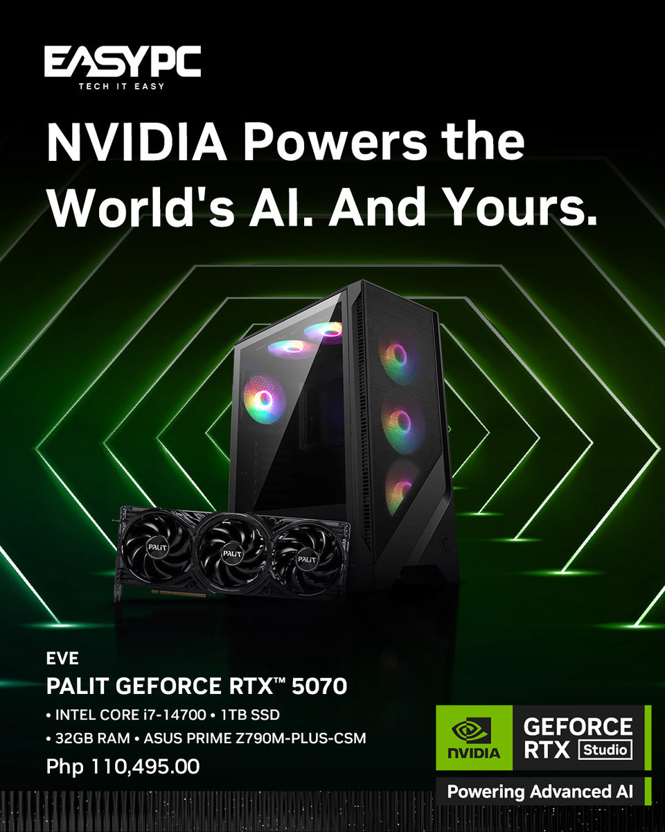 NVIDIA Eve Studio Desktop PC - Intel Core i7 14700 RTX – EasyPC