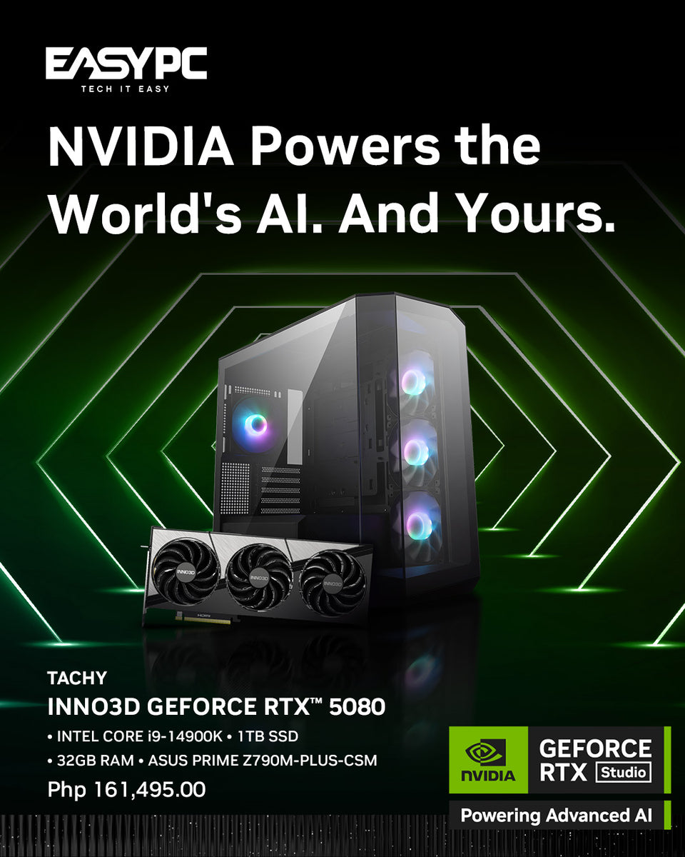 NVIDIA Studio Desktop RTX 5080 Intel i9-14900K | Ultimate Creative Workstation Philippines – EasyPC