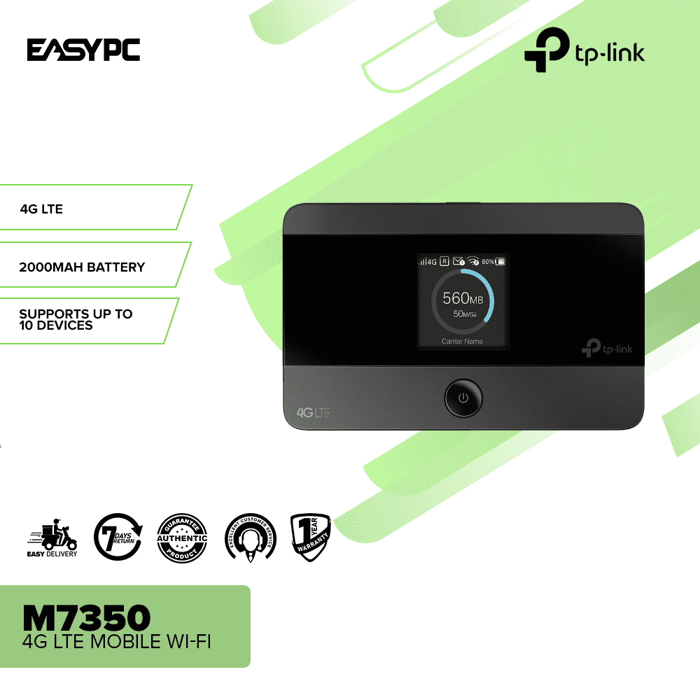 TP-Link M7350 4G LTE Mobile Wi-Fi – EasyPC