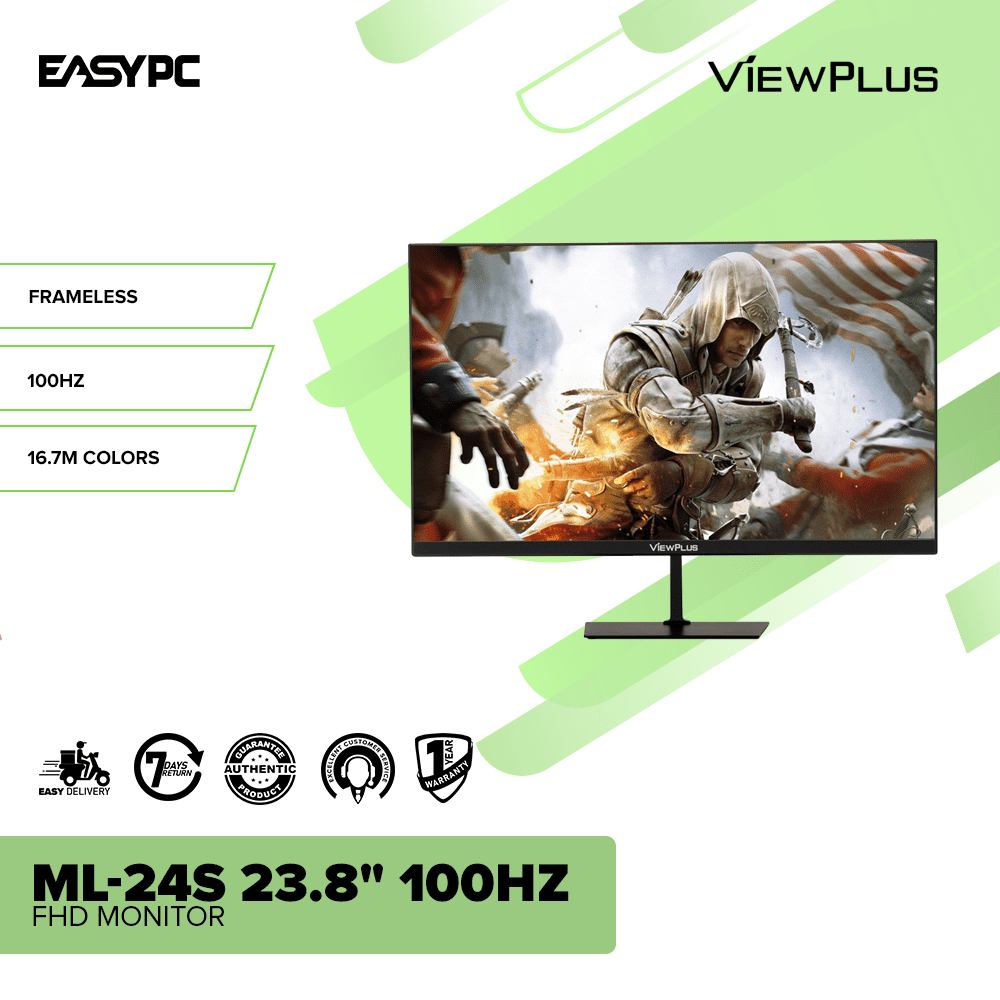 ViewPlus ML-24S 23.8" 100HZ FHD Monitor – EasyPC