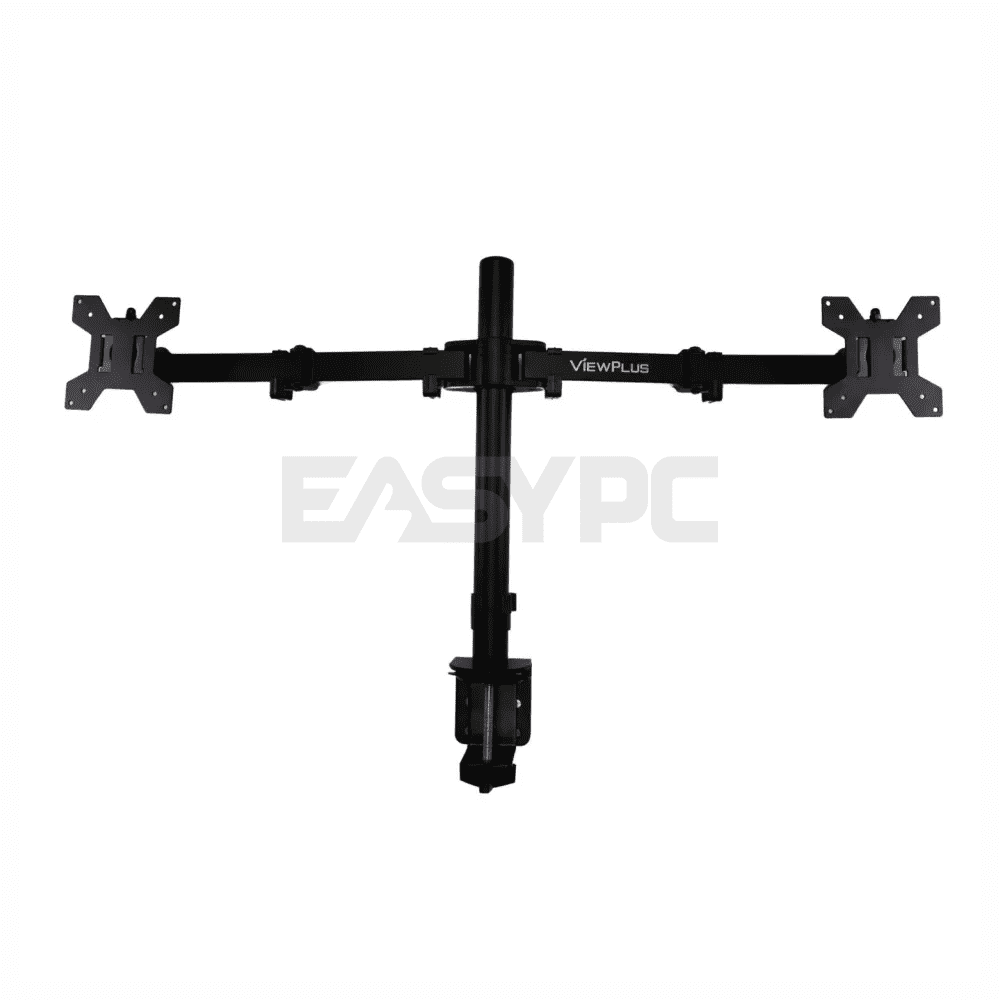 ViewPlus N-27 Dual Segment Arms Table Clamp Monitor Bracket – EasyPC
