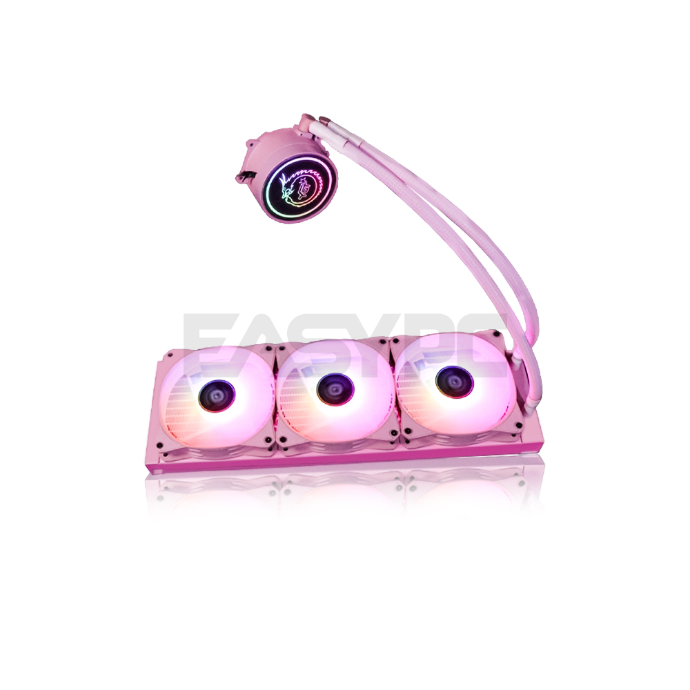 YGT DF-360 ARGB CPU Liquid Cooling Pink – EasyPC