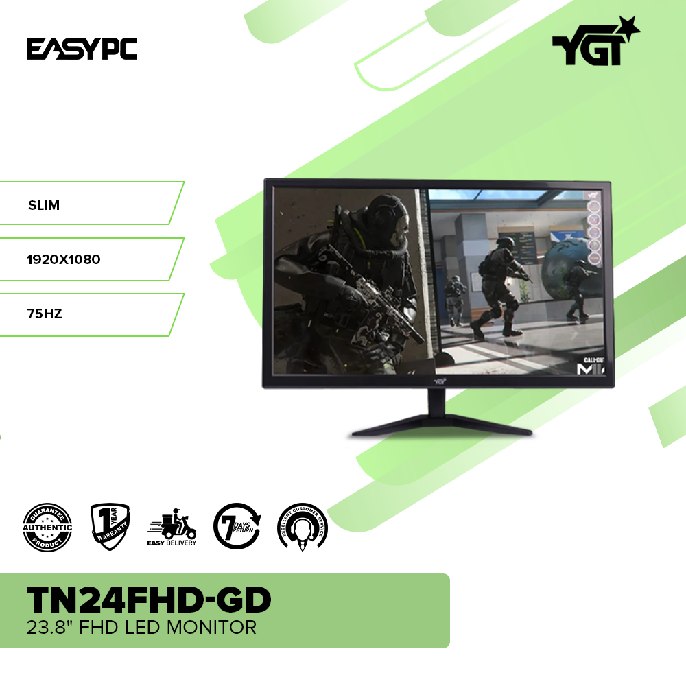 YGT TN24FHD-GD 23.8" FHD LED Monitor – EasyPC