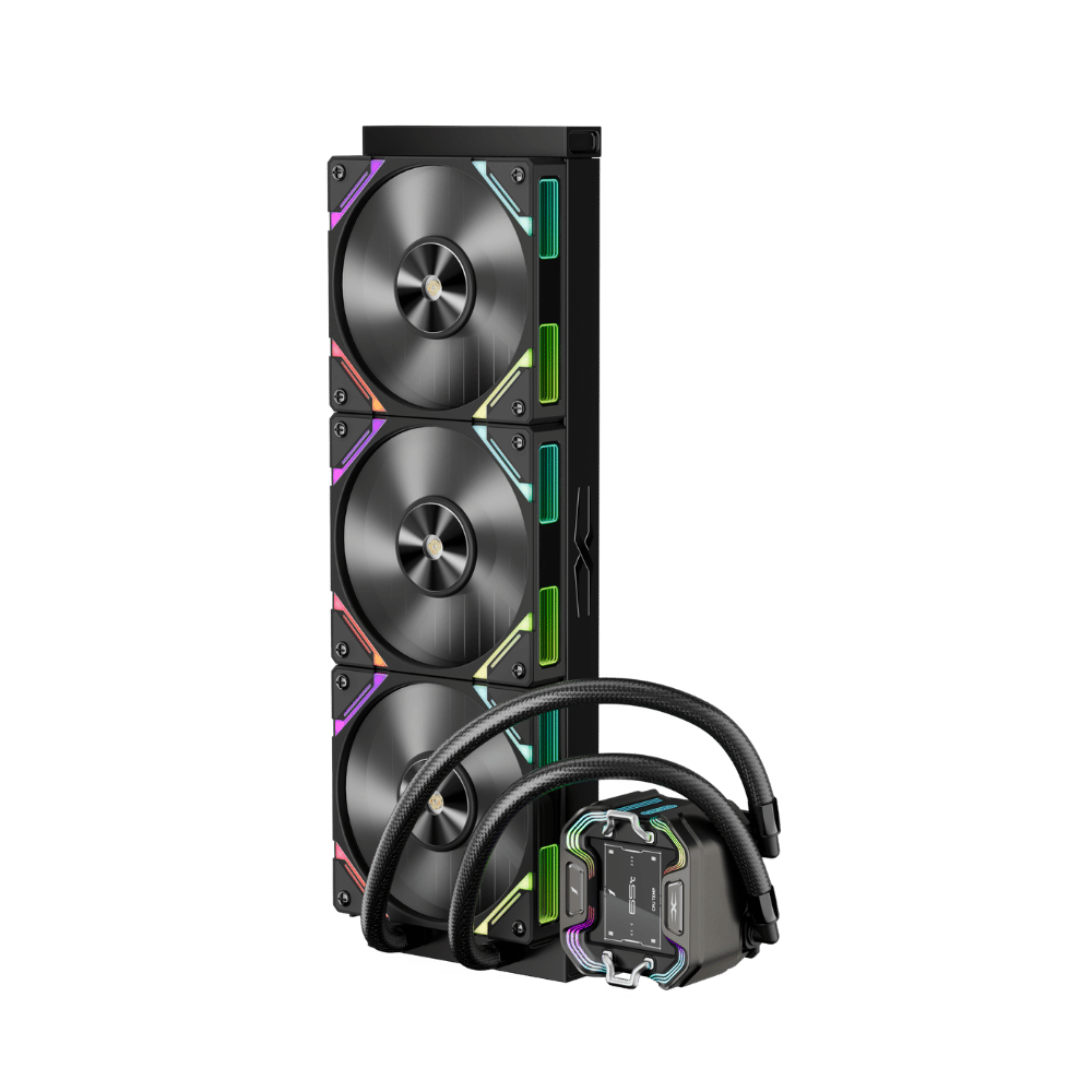 1stplayer X-Starship 360 RGB with LCD CPU Liquid Cooler Black – EasyPC