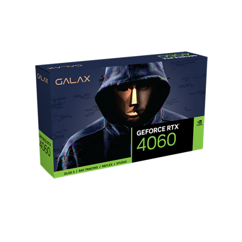 Galax Nvidia GeForce RTX 4060 8GB 1-Click OC 1X Single Fan (46NSL8MD8Z ...
