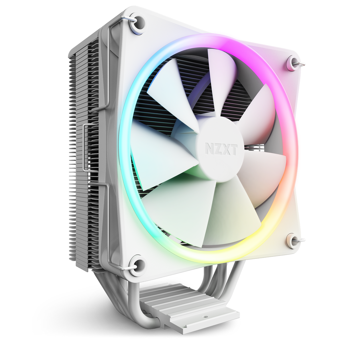 NZXT T120 (RC-TR120-W1) RGB CPU Air Cooler White – EasyPC