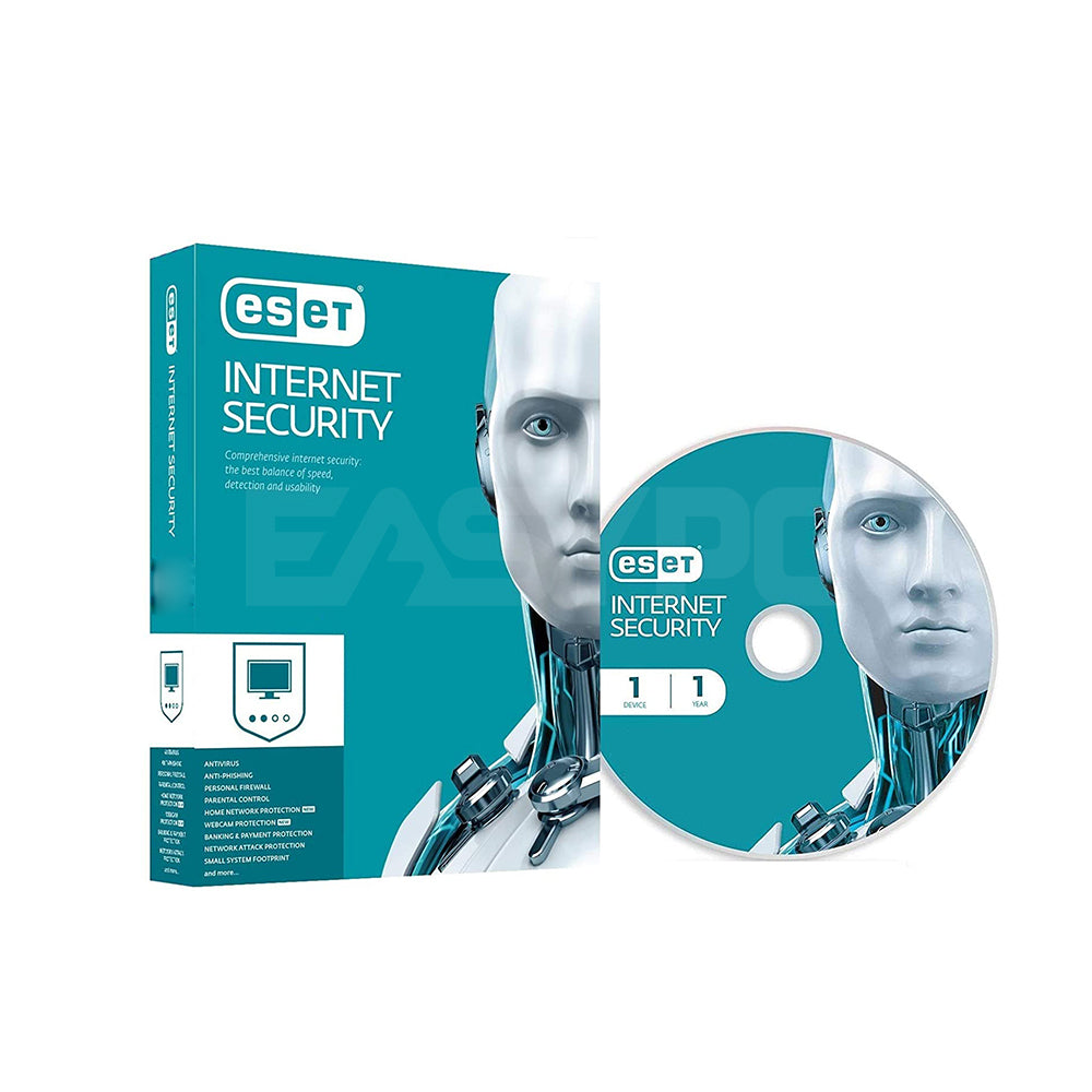 ESET Internet Security 1User 2Yrs Subscription Antivirus – EasyPC