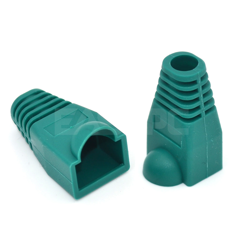 Rj45 Rubber Boots Green – EasyPC