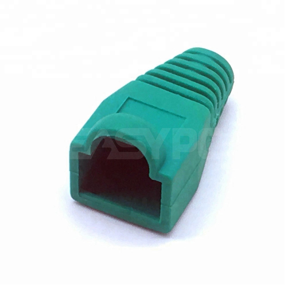 Rj45 Rubber Boots Green – EasyPC