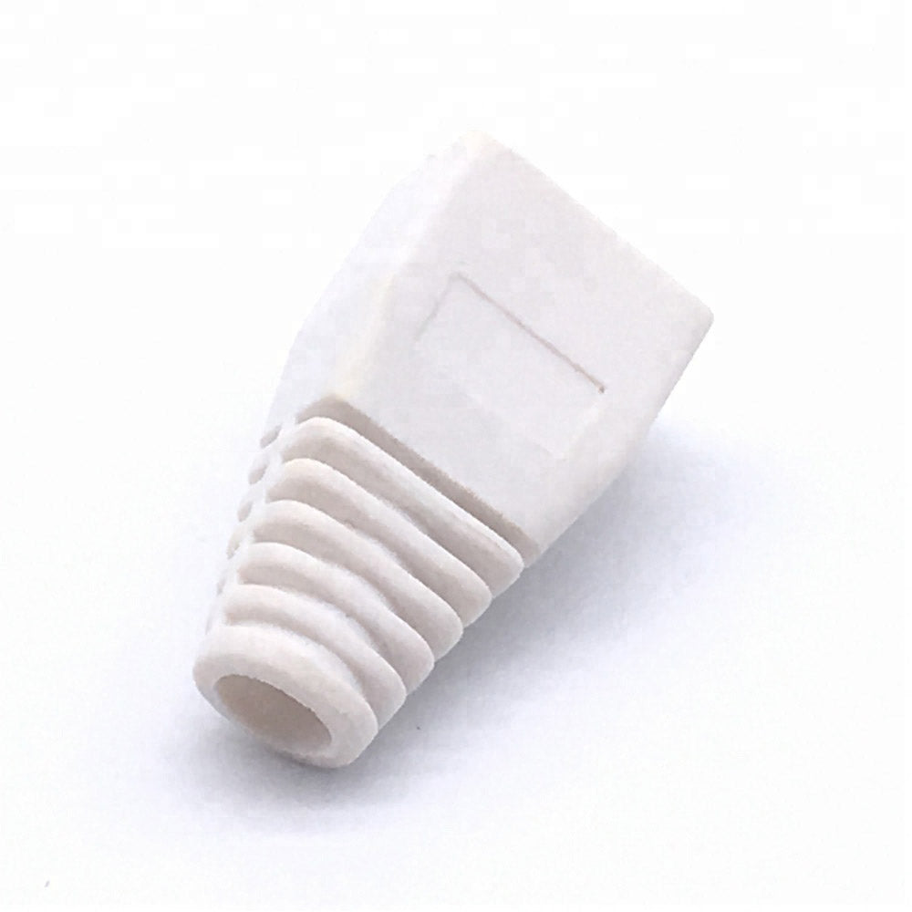 Rj45 Rubber Boots White – EasyPC