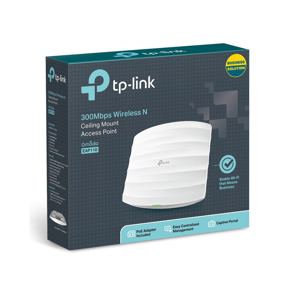 Tp-Link EAP110 300Mbps Wireless N Access Point Indoor – EasyPC