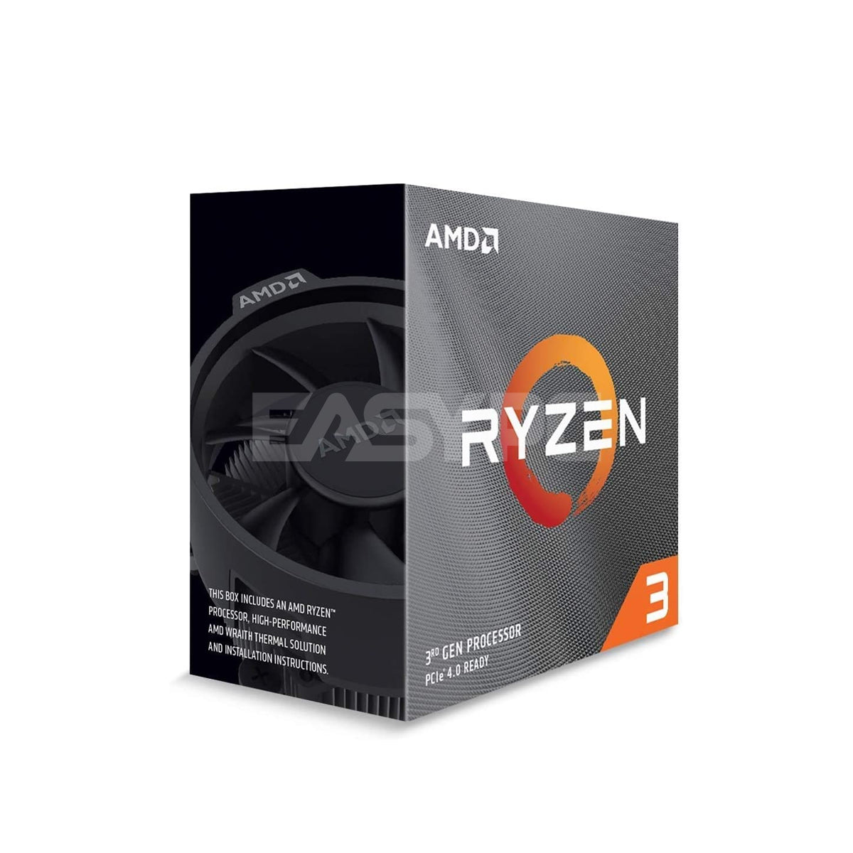 AMD Ryzen 3 3100 Socket Am4 3.6Ghz with Wraith Stealth Cooler Processo ...
