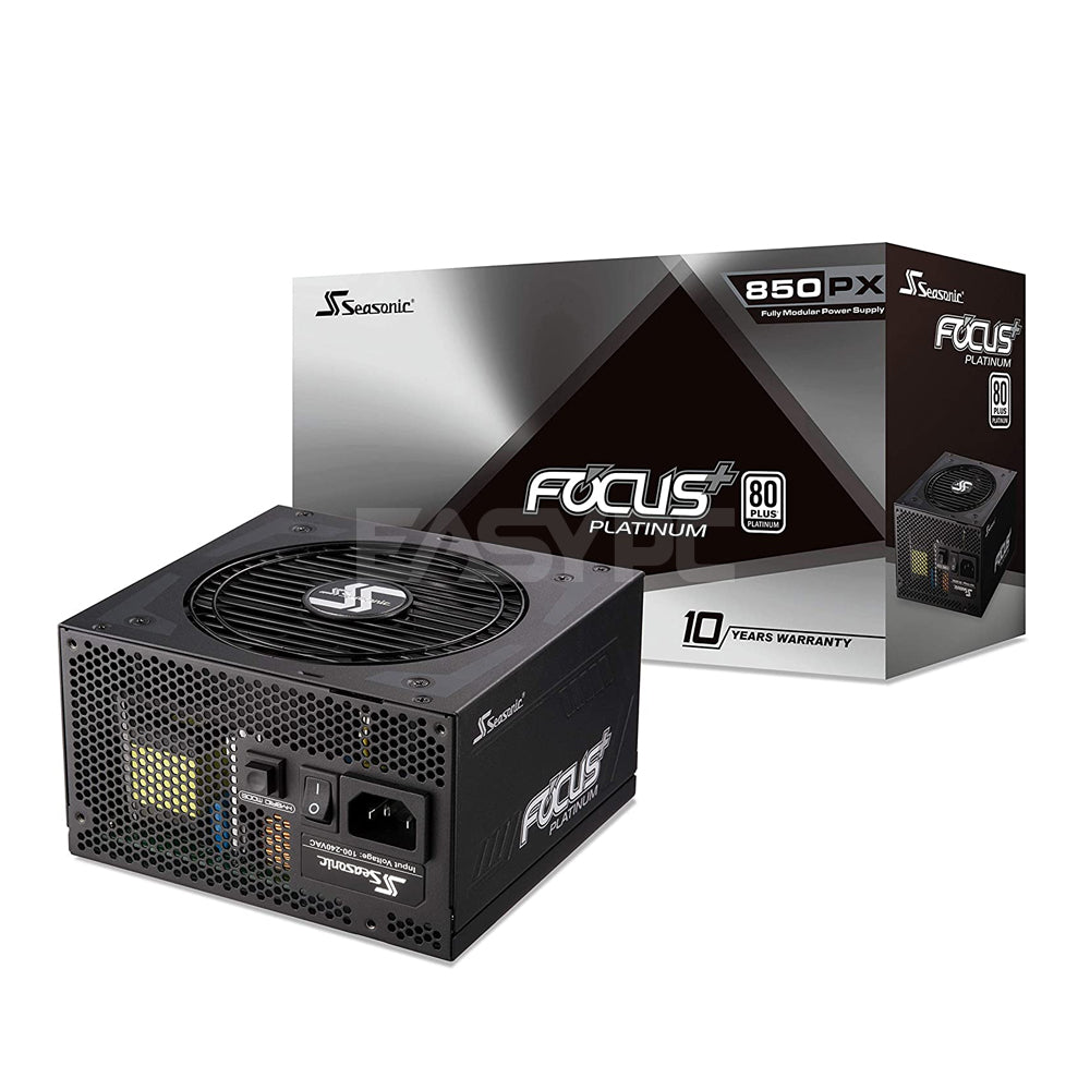Seasonic Focus Plus 850W Fully Modular Power Supply Platinum – EasyPC