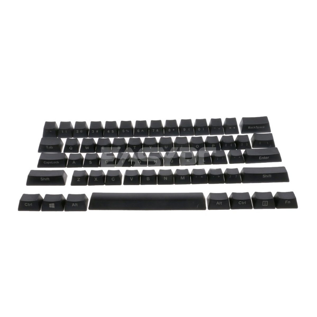 PBT Double-Shot Side Printed Keycaps Black OEM – EasyPC