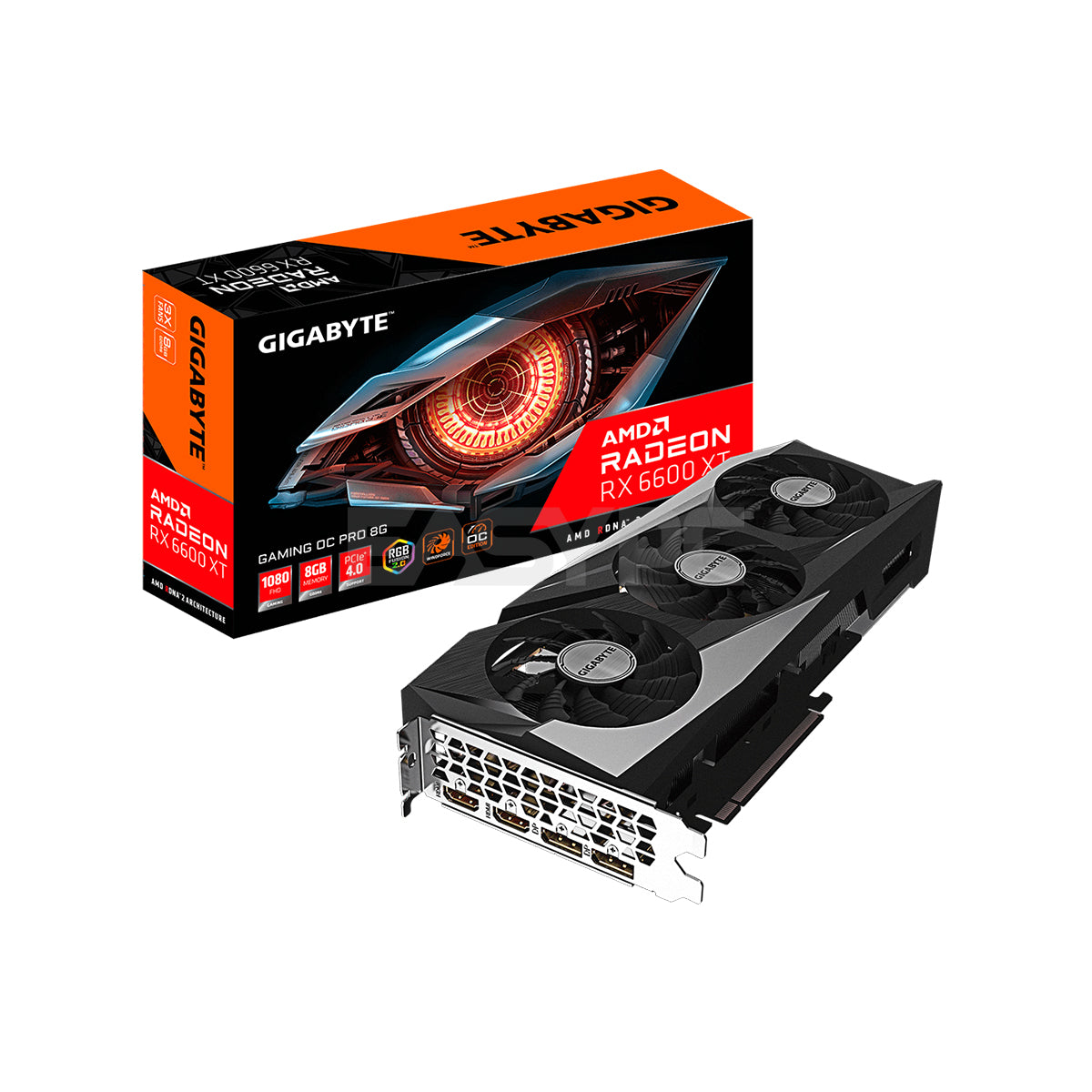 Gigabyte Rx 6600xt Gaming OC Pro GV-R66XTGAMINGOC-PRO-8GD 8gb 128bit G ...
