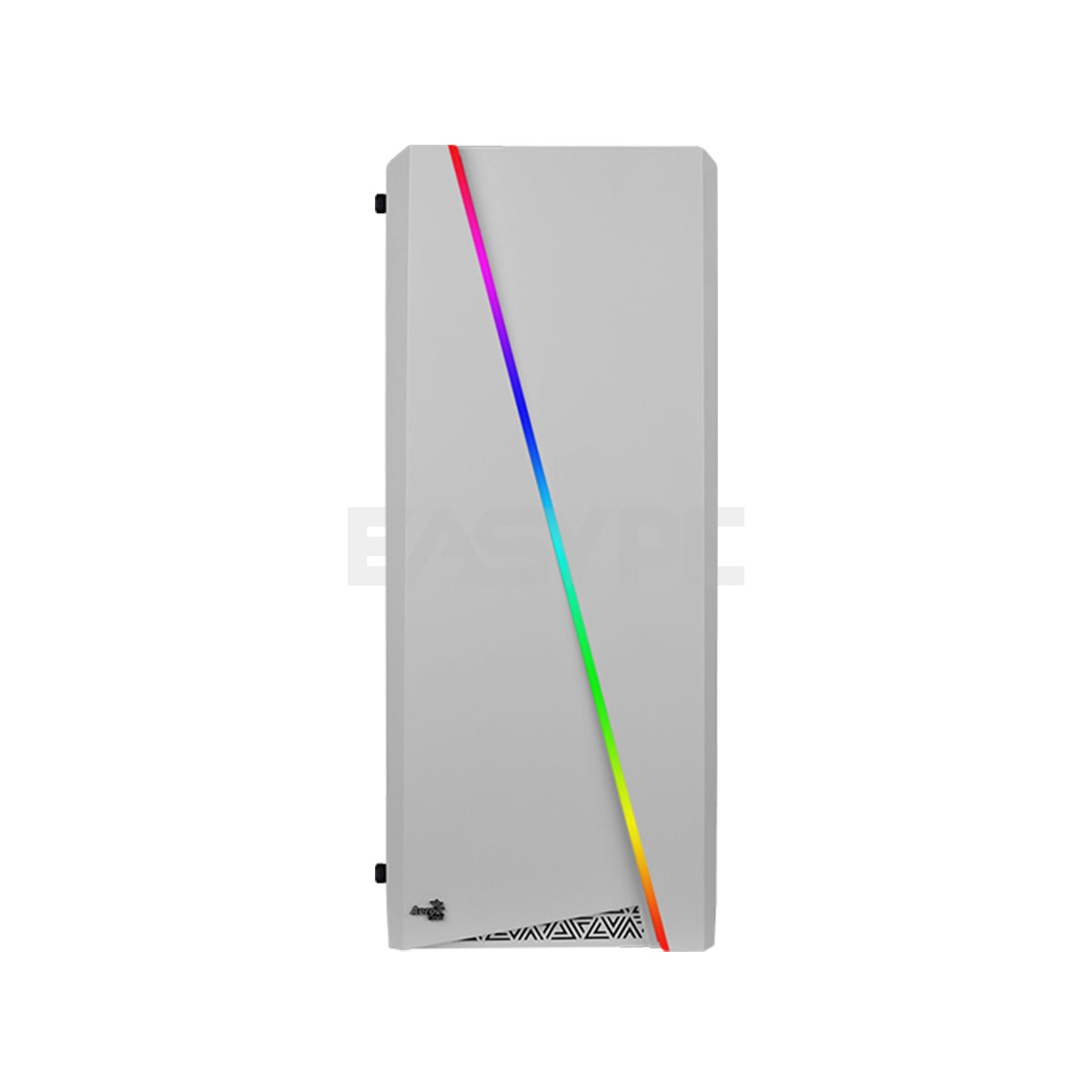 Aerocool Cyclon Mid Tower Front panel LED with 13 lighting modes, Acry ...