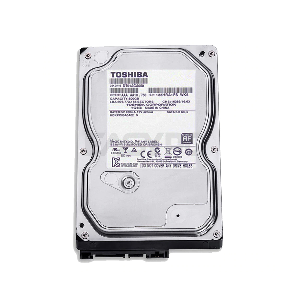Toshiba 500gb Harddisk Drive – EasyPC