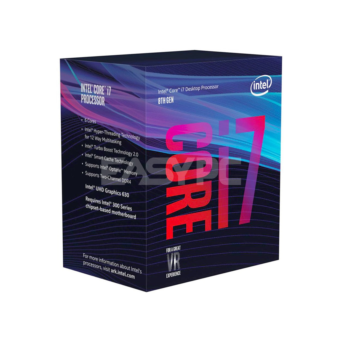 8th Generation Intel Core i7-8700 3.2ghz CPU – EasyPC