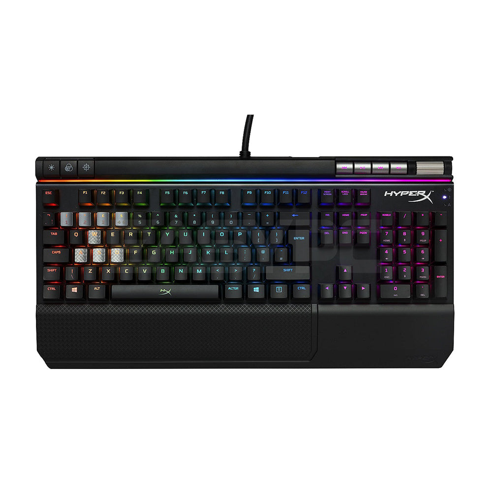 Kingston HyperX Alloy Elite RGB Blue Switch Mechanical Gaming Keyboard ...