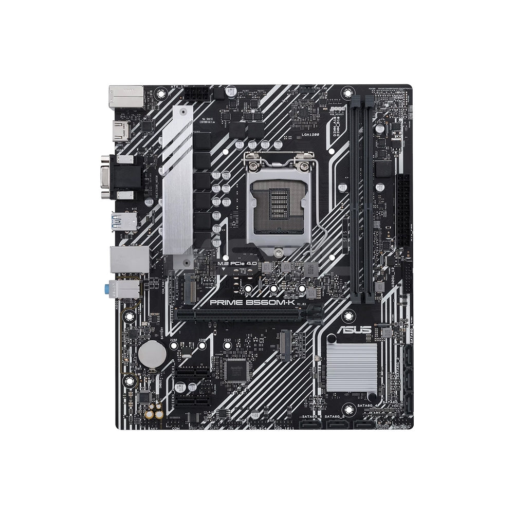 Asus Prime B560M-K Socket LGA 1200 Durable Compatible with 10th and 11 ...