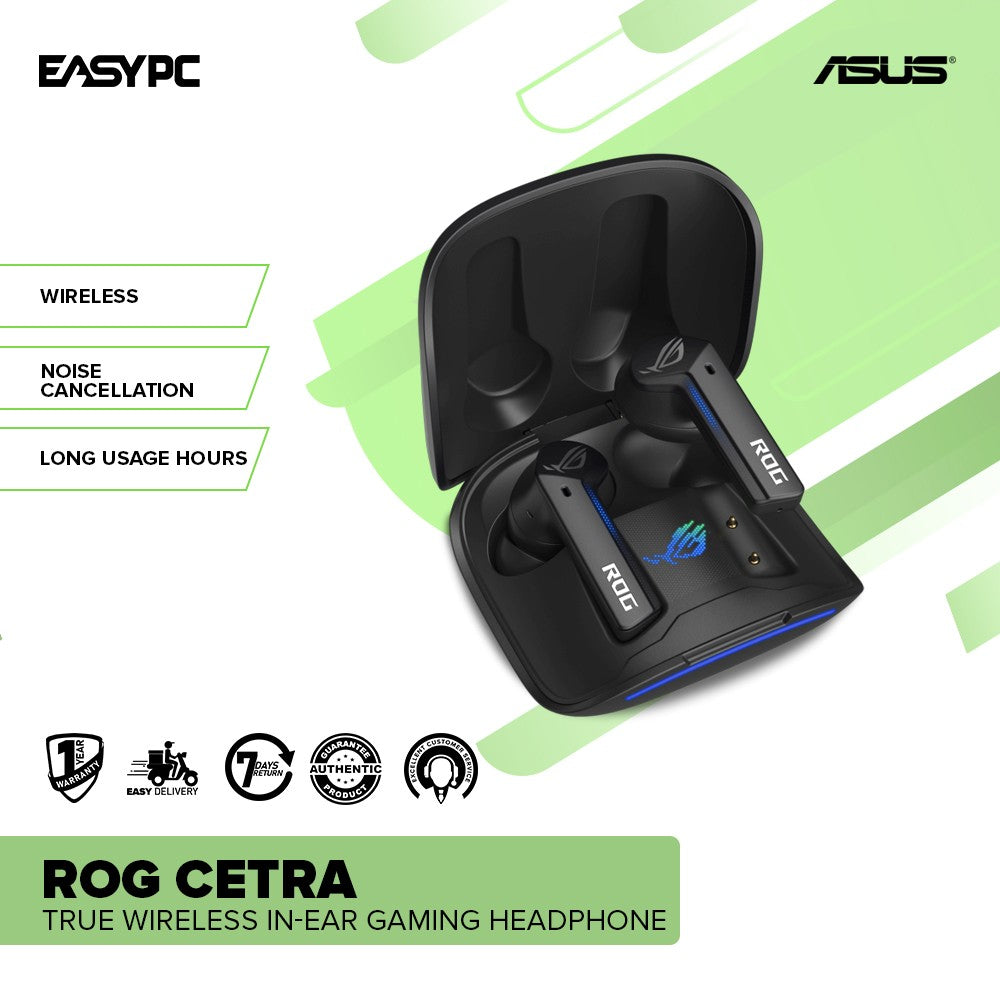 Asus ROG Cetra True Wireless In-Ear Gaming Headphone – EasyPC