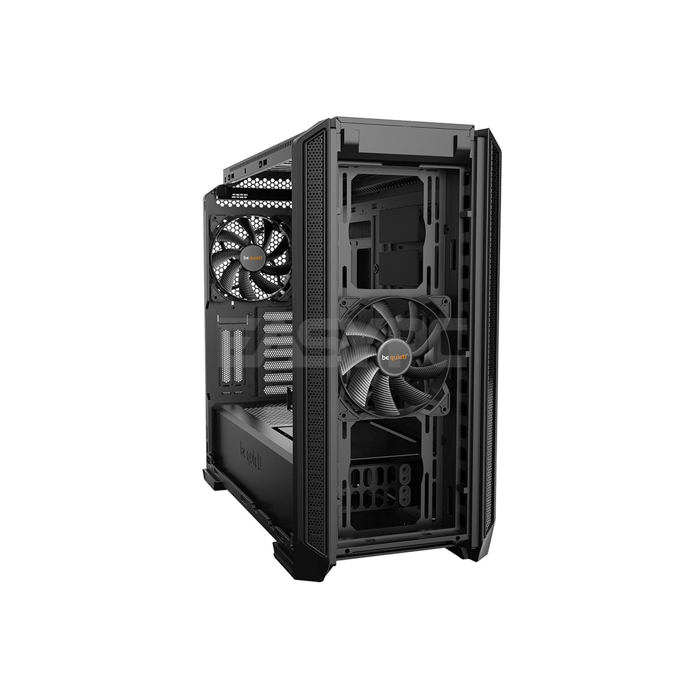 BeQuiet Silent Base 601 Window Black and Silver Mid Tower Case Tempere ...