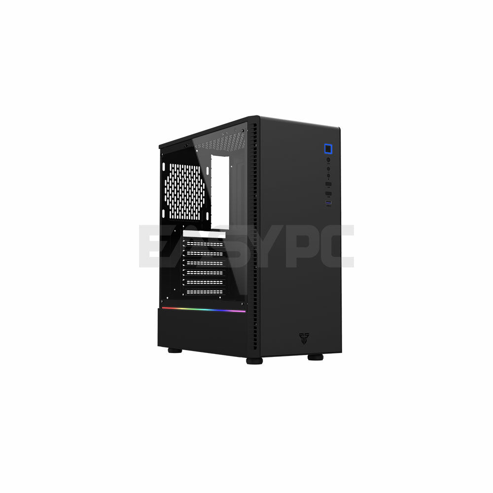 Fantech CG74 Mid Tower ATX Case Black – EasyPC