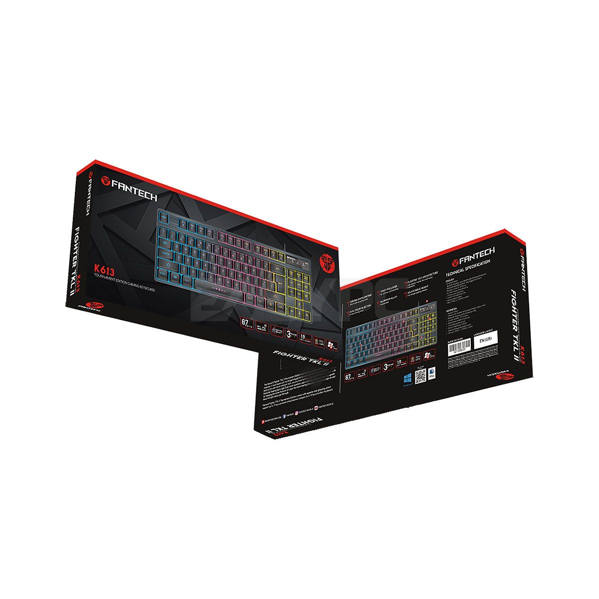 Fantech K613 Fighter II TKL Gaming Keyboard – EasyPC
