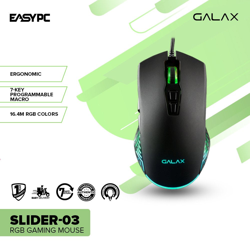 Galax Slider-03 RGB Gaming Mouse – EasyPC