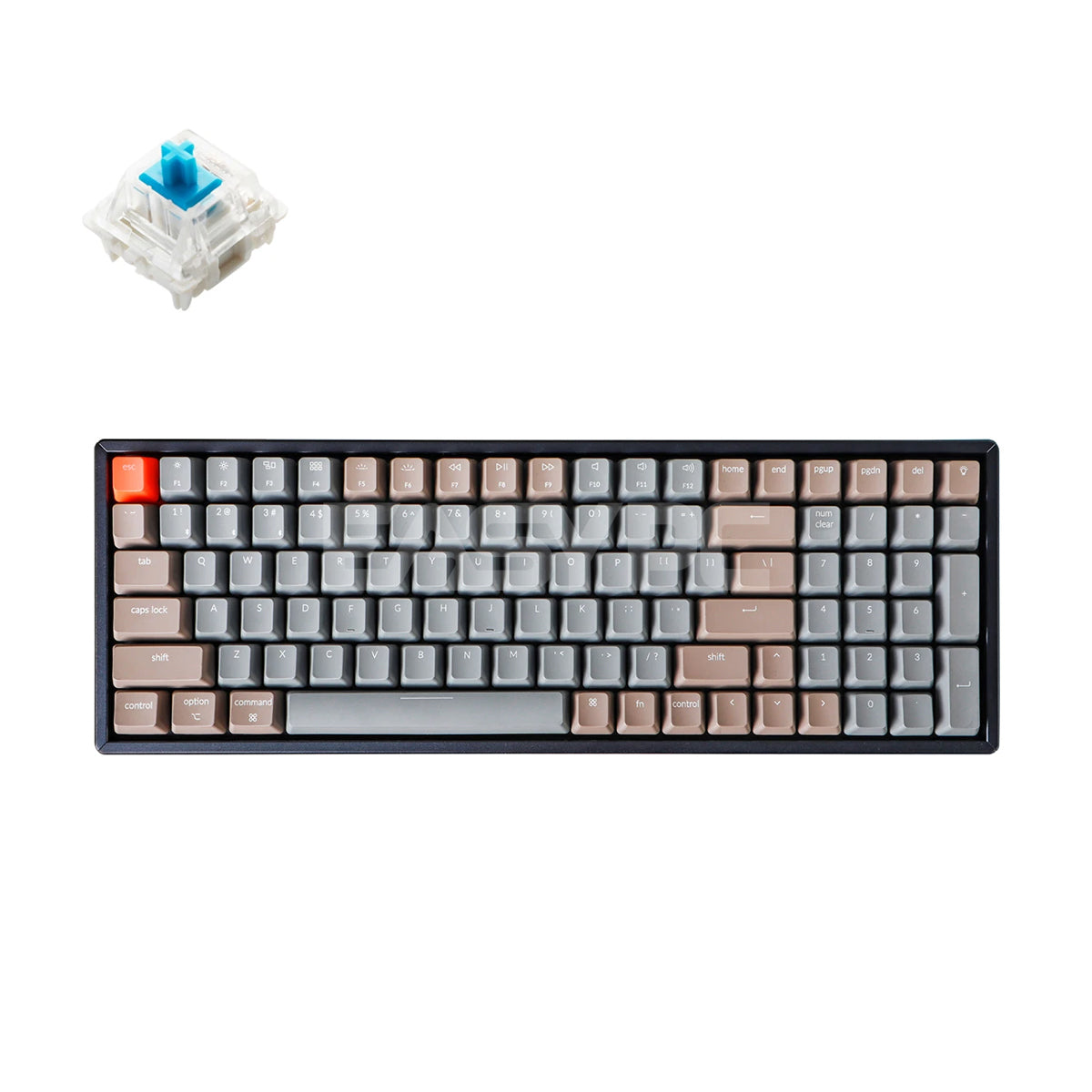 Keychron K4 RGB Mechanical Keyboard - Blue Switch/Optical/Aluminum/Wir ...