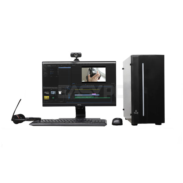 EasyBuild Ryzen 5 3500 Complete Desktop Computer Set – EasyPC