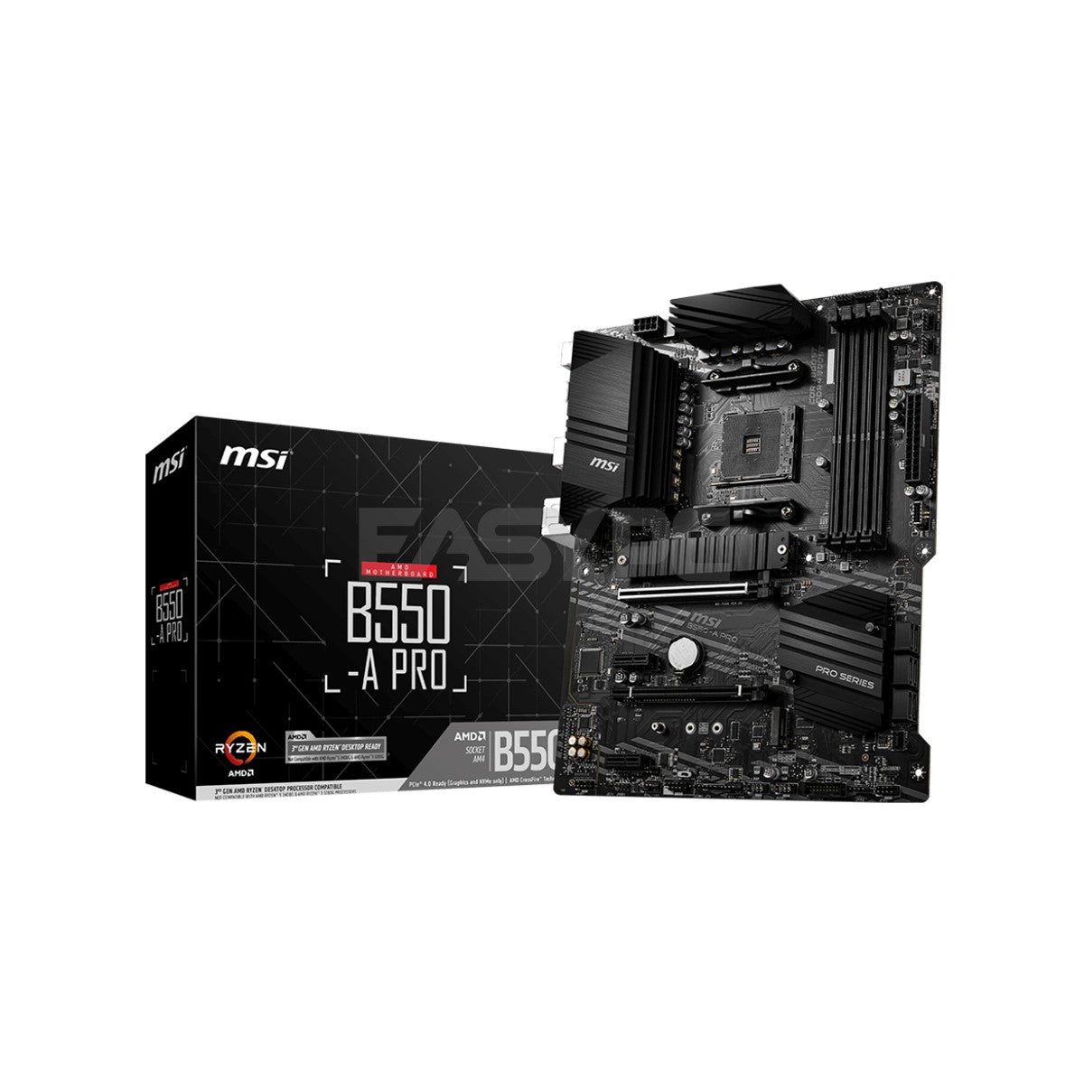 MSI B550-A Pro Socket AM4 Ddr4 Lightning Fast Experience Premium Therm ...
