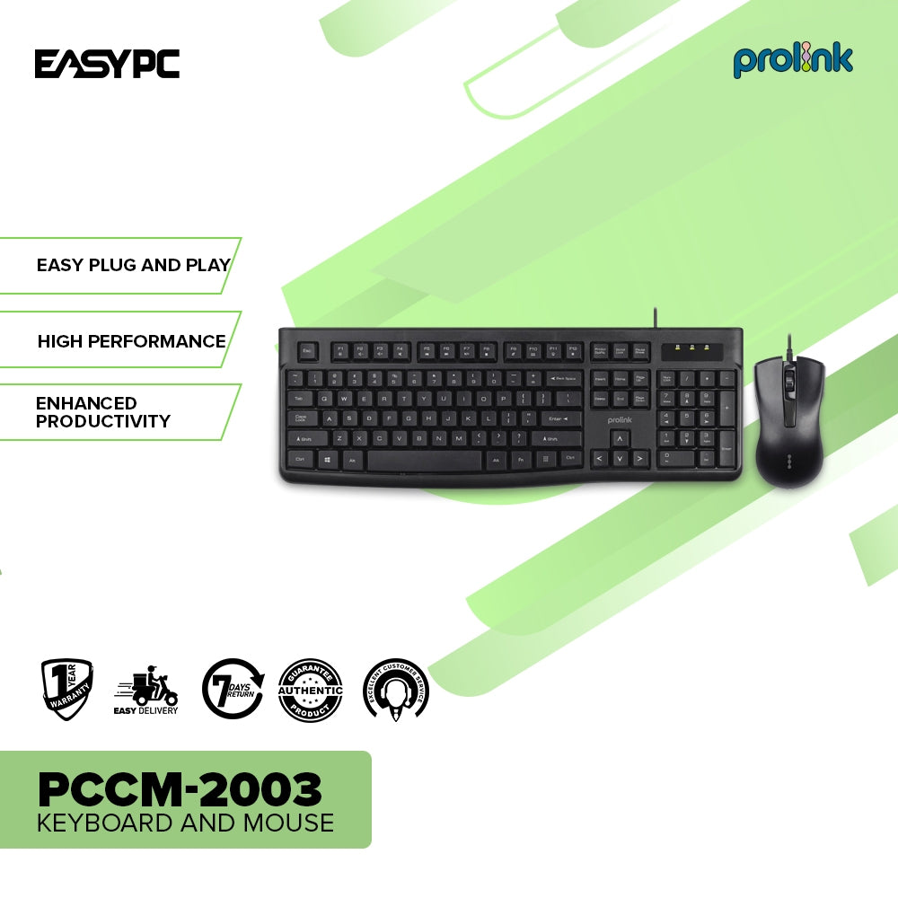 Prolink PCCM-2003 Keyboard and Mouse – EasyPC