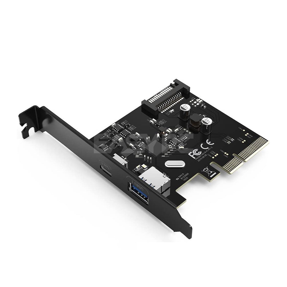 Qicent 2-Port USB3.1 USB Type C and Type A Express Card – EasyPC