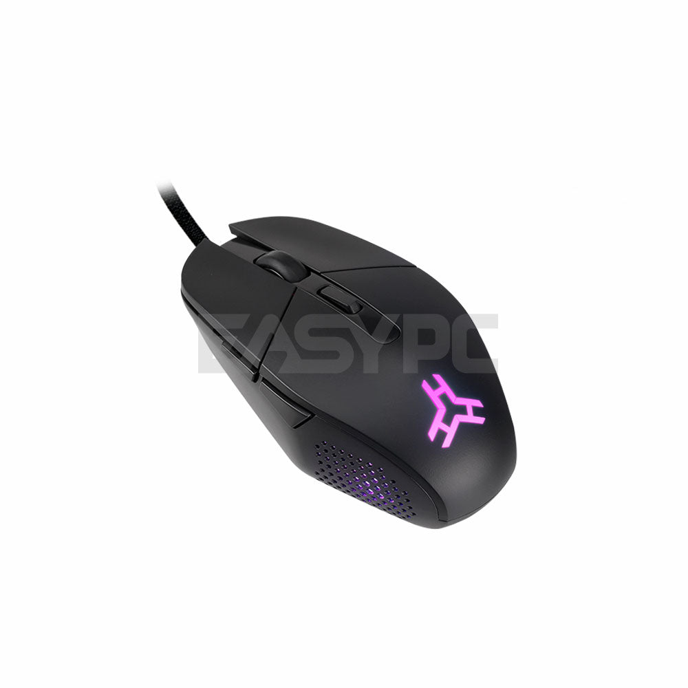 RAKK ARKA Braided Cable Lightweight RGB Gaming Mouse Black – EasyPC
