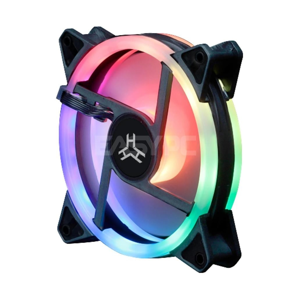 RAKK Maris Pro 120mm 3in1 Chassis Fan with Lightning Kit RGB – EasyPC