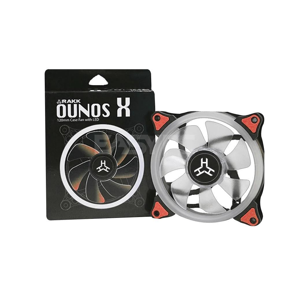 Rakk Ounos X 120mm Eclipse Red/Blue/Green/White Led Fan Chassis Fan ...