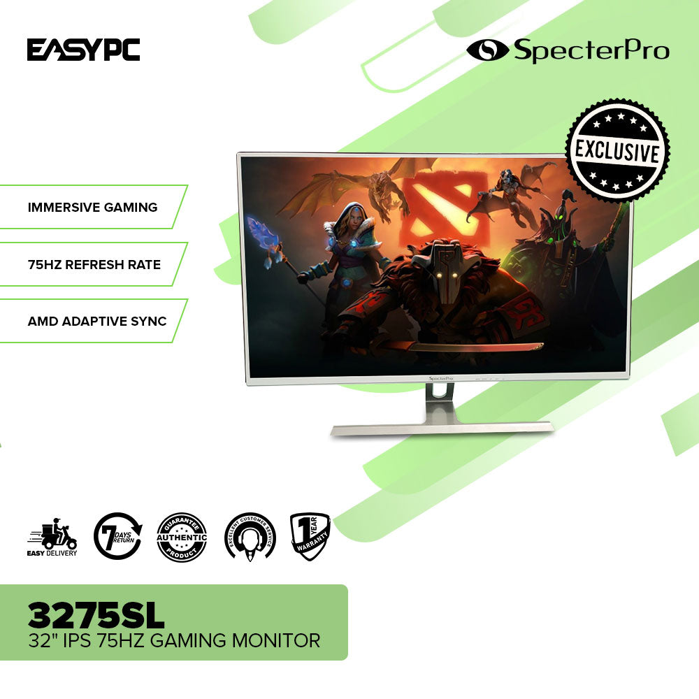 SPECTERPRO 3275SL 32 IPS 75Hz AMD Adaptive Sync Gaming Monitor – EasyPC
