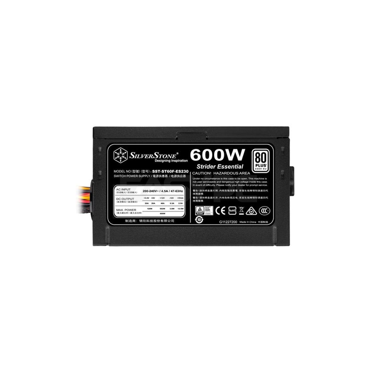 Silverstone SST-ST60F-ES230 600 Watts 80 Plus Power Supply – EasyPC