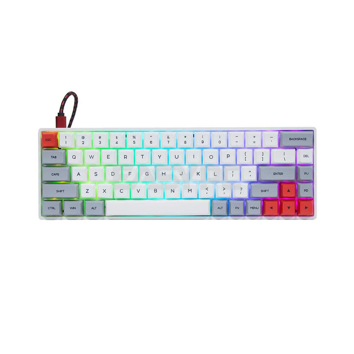 Skyloong GK68XS 68 Keys Hot-Swap RGB Wireless / Wired Brown, Red, Blue ...