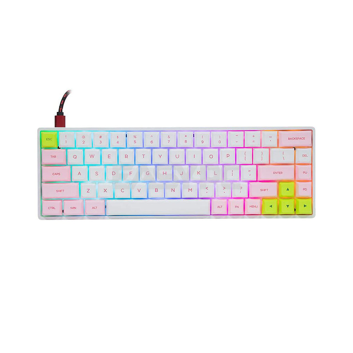 Skyloong GK68XS 68 Keys Hot-Swap RGB Wireless/Wired Brown, Red, Blue S ...